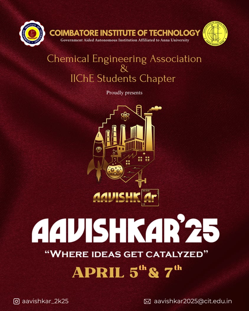 AAVISHKAR 2K25, Coimbatore Institute of Technology, Technical Symposium ...