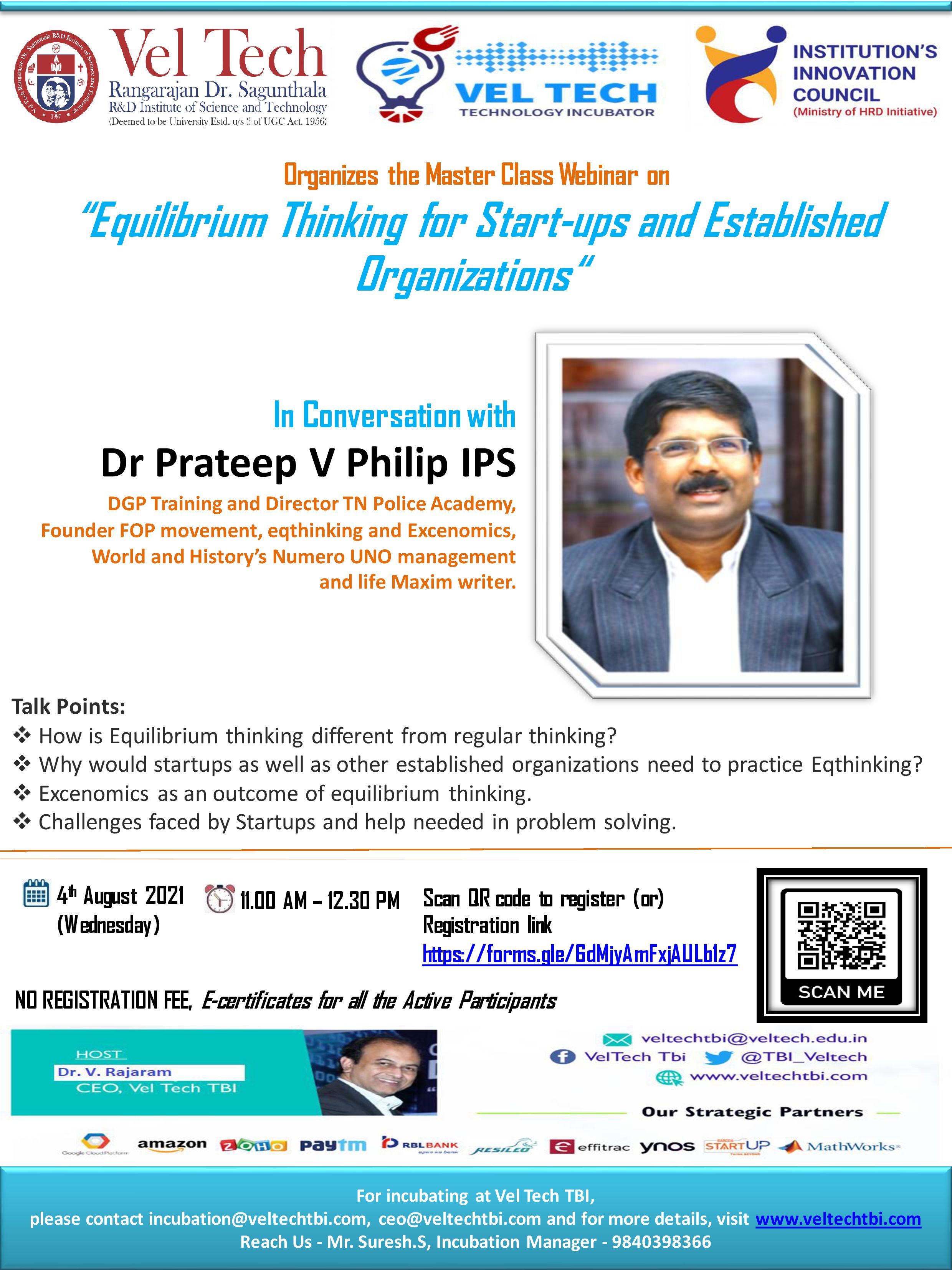 Equilibrium Thinking for Start-ups and Established Organizations 2021 ...