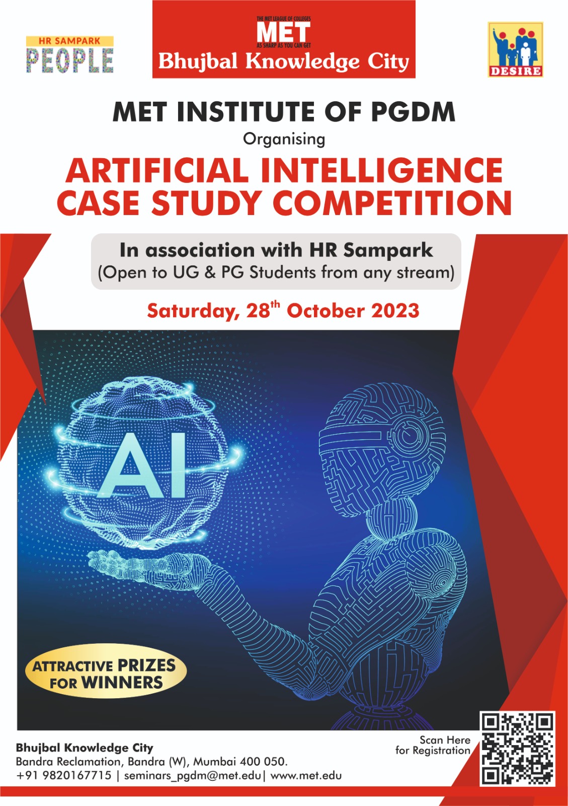 Case Study Competition on Artificial Intelligence 2023, MET Bhujbal ...