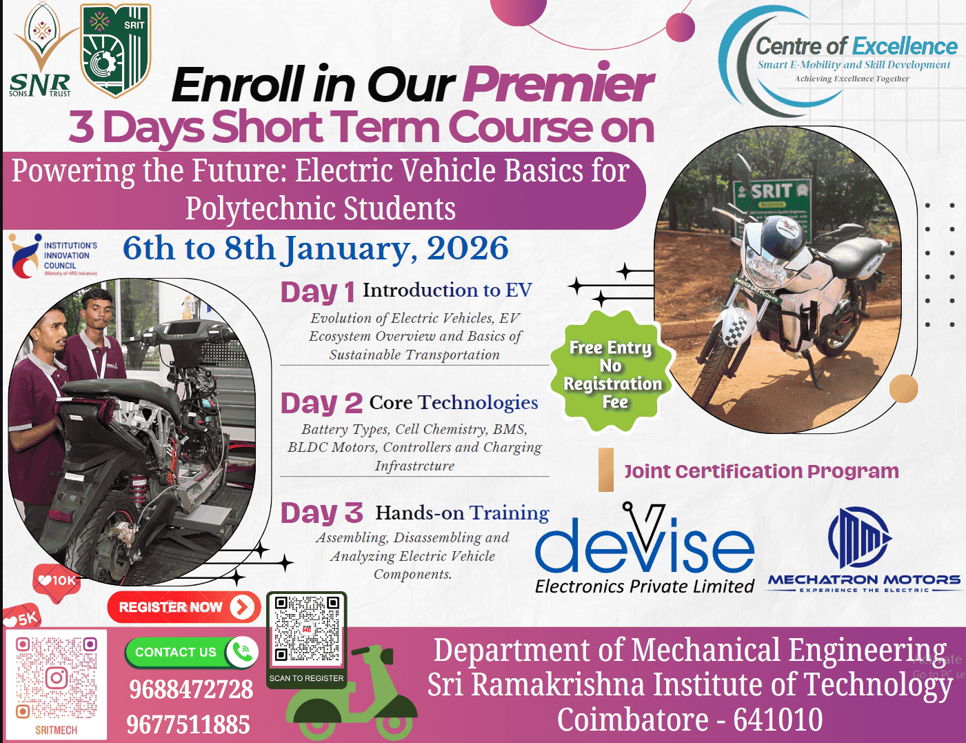 Powering the Future: Electric Vehicle Basics for Polytechnic Students ...