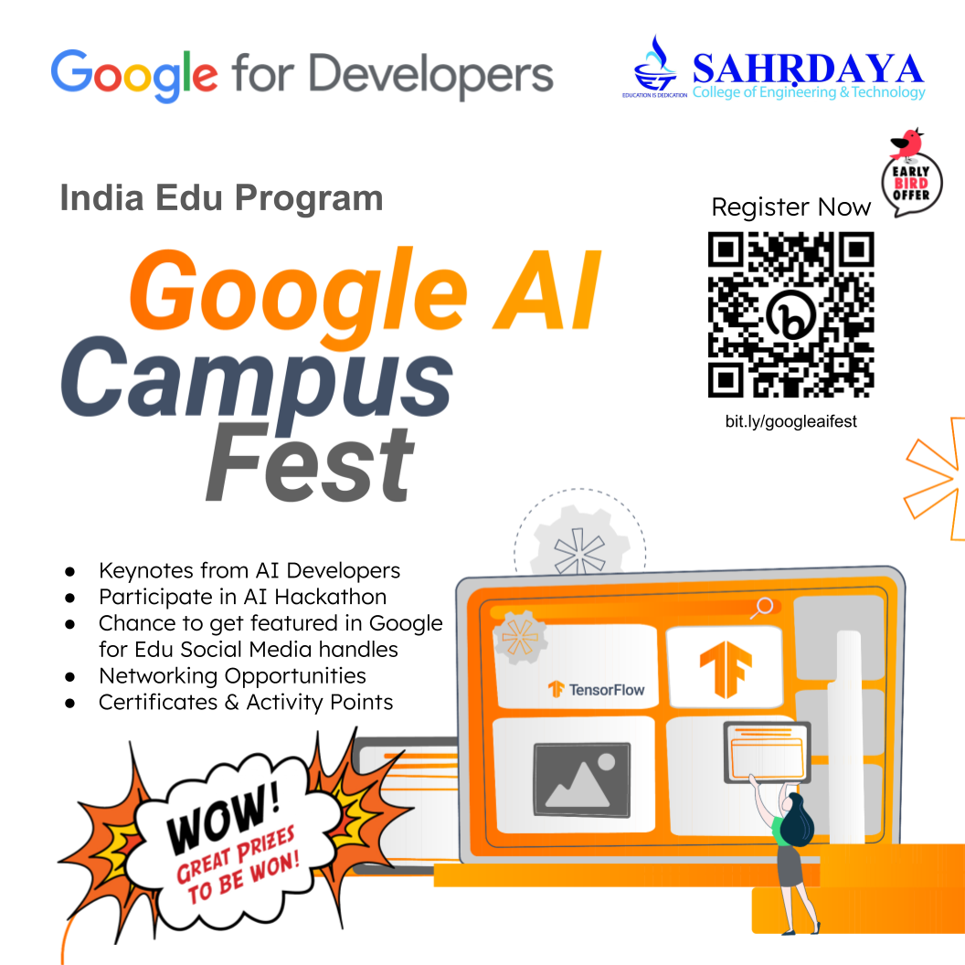 Google AI Campus Fest 2023, Sahrdaya College of Engineering and ...