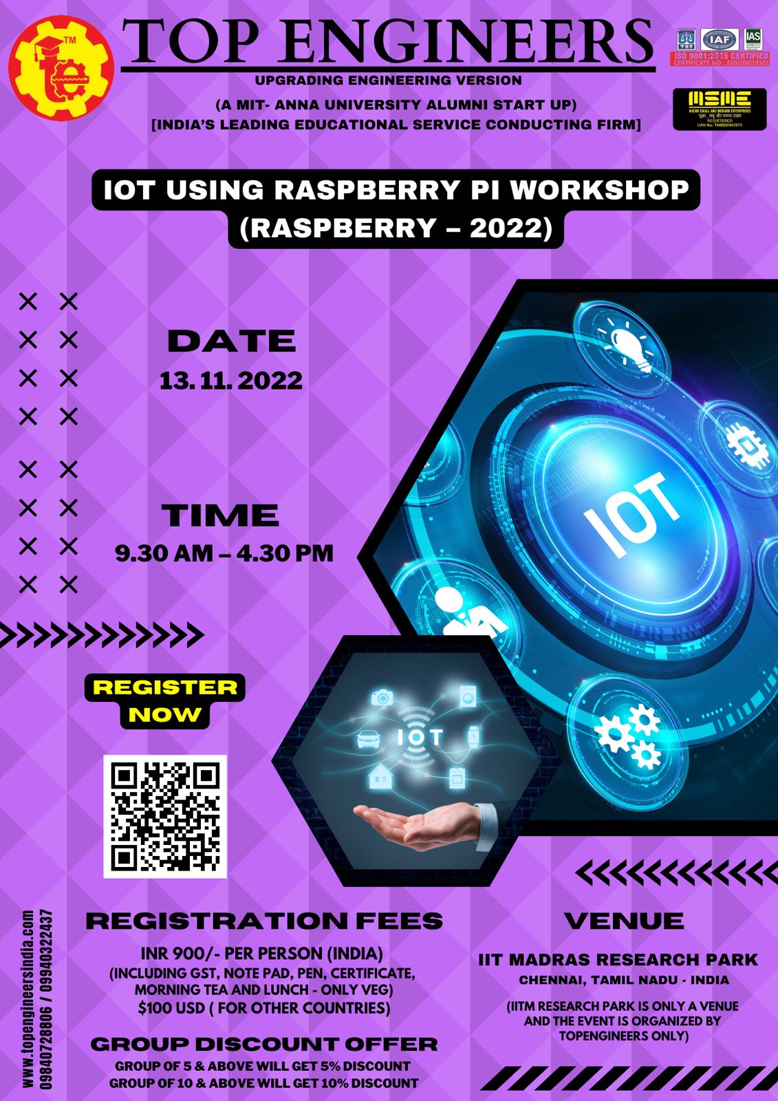 IoT using Raspberry Pi Workshop (Raspberry - 2022), Top Engineers, IoT ...