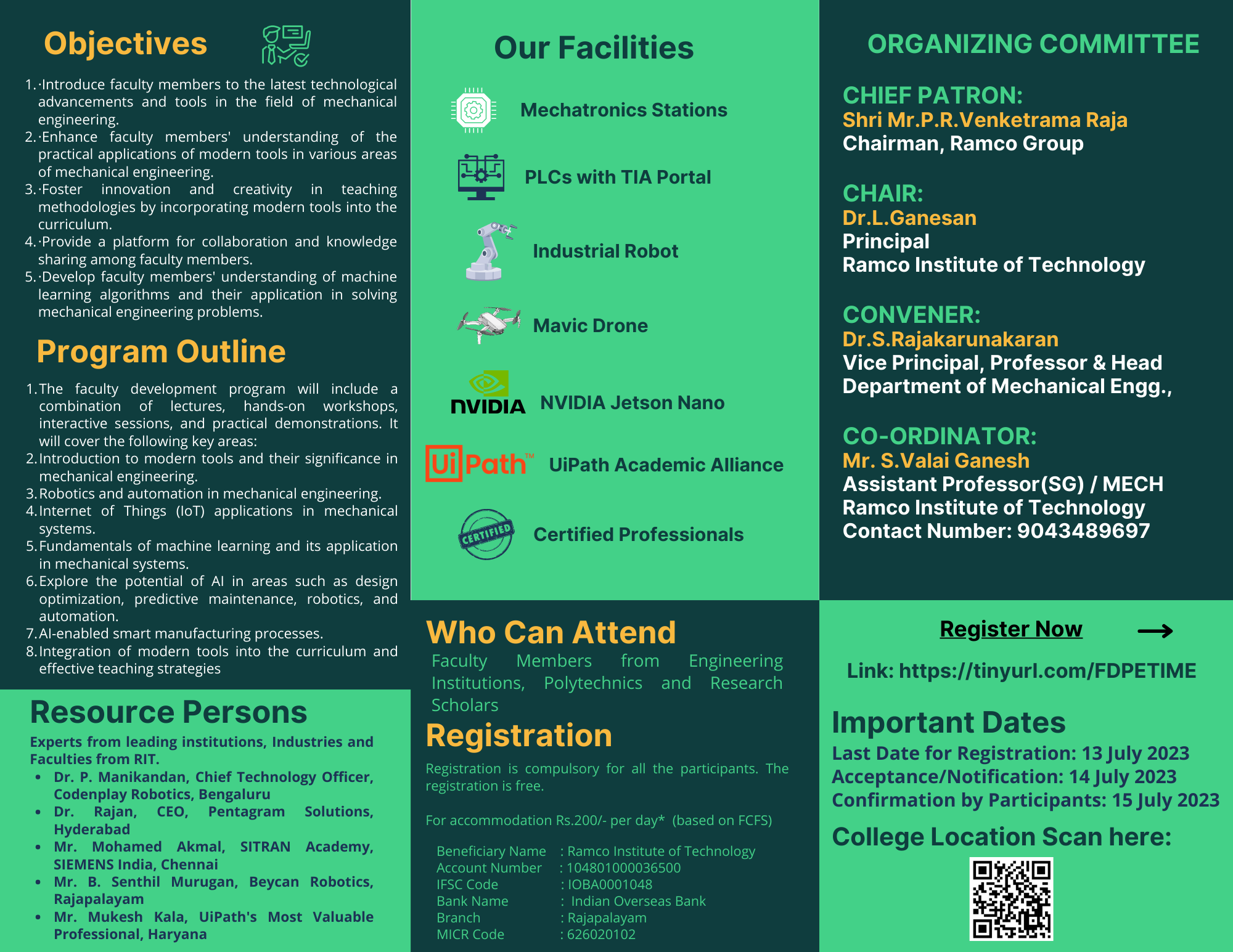 Equipping Educators: Faculty Development Program on Emerging ...