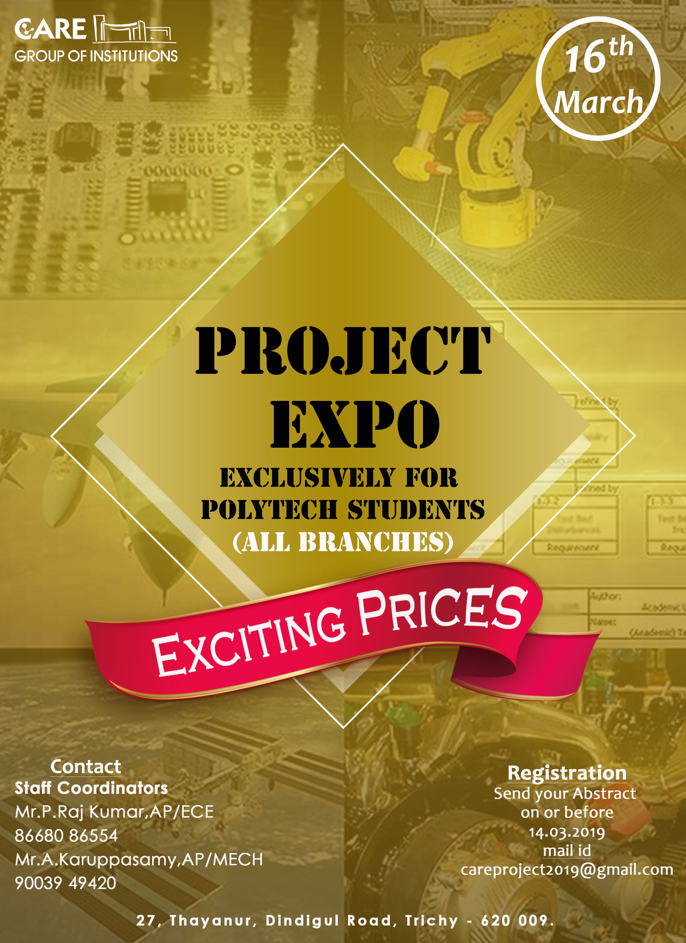 Project Expo 2019, CARE Group of Institutions, Project Exhibition ...