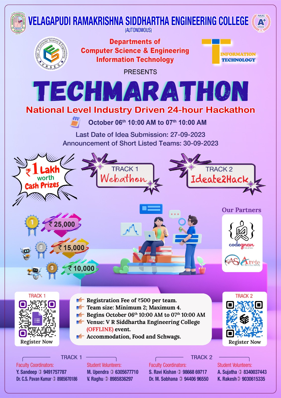 Techmarathon 2023, Velagapudi Ramakrishna Siddhartha Engineering ...