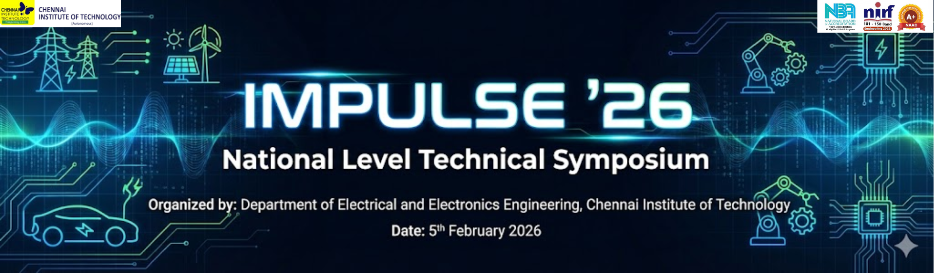 IMPULSE 2026, Chennai Institute of Technology, National Level Technical ...