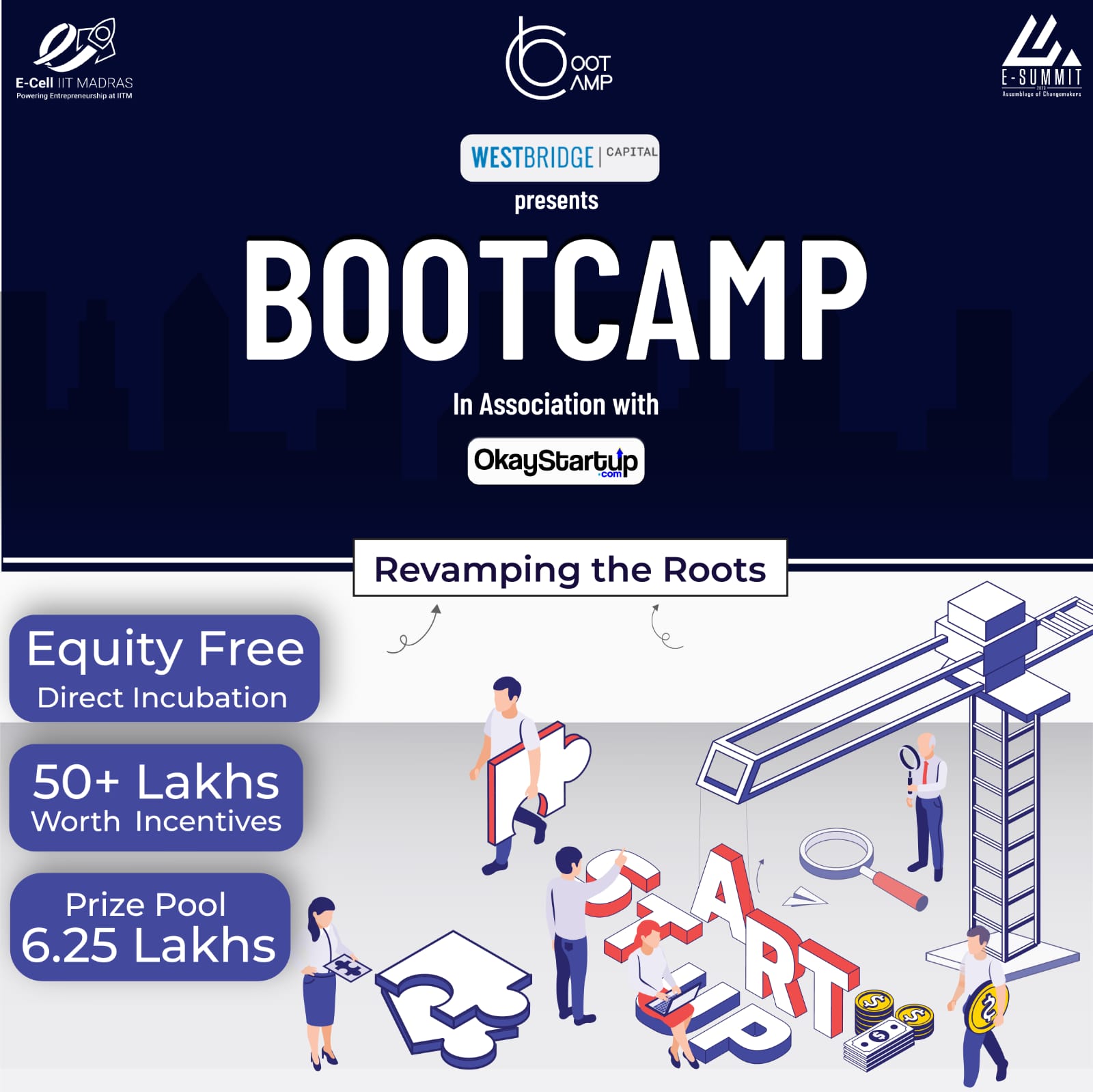Startup BootCamp | E-Summit '23 IIT Madras, IIT Madras, Startup ...