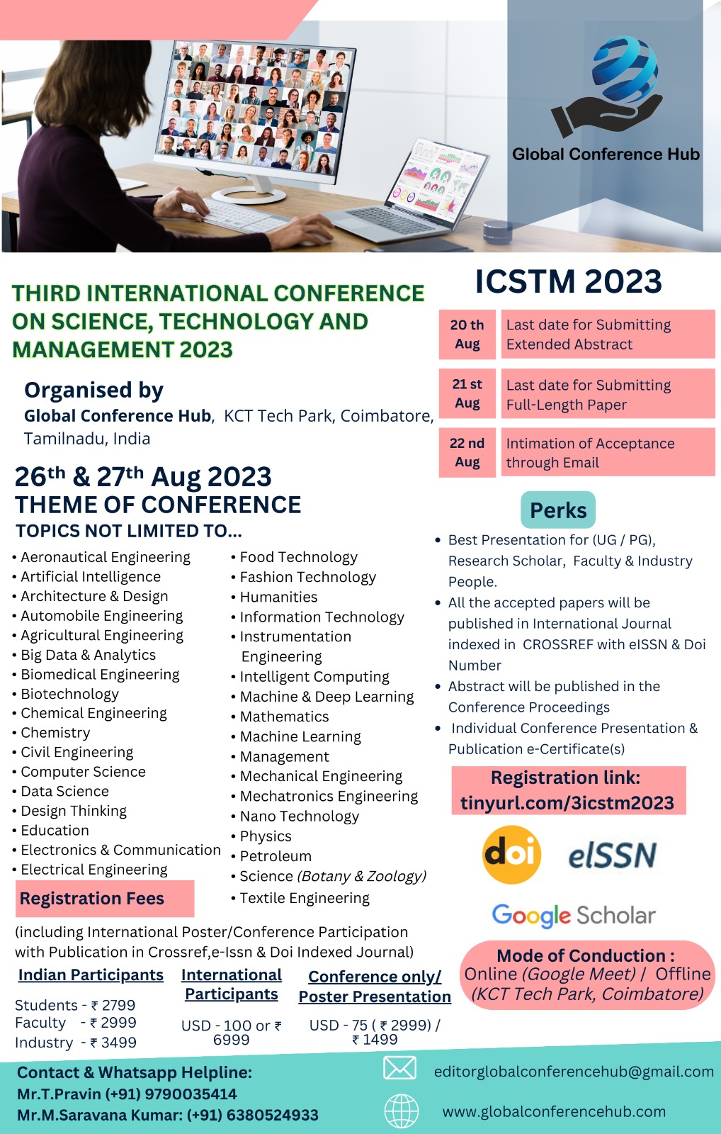 Third International Conference on Science, Technology and Management ...