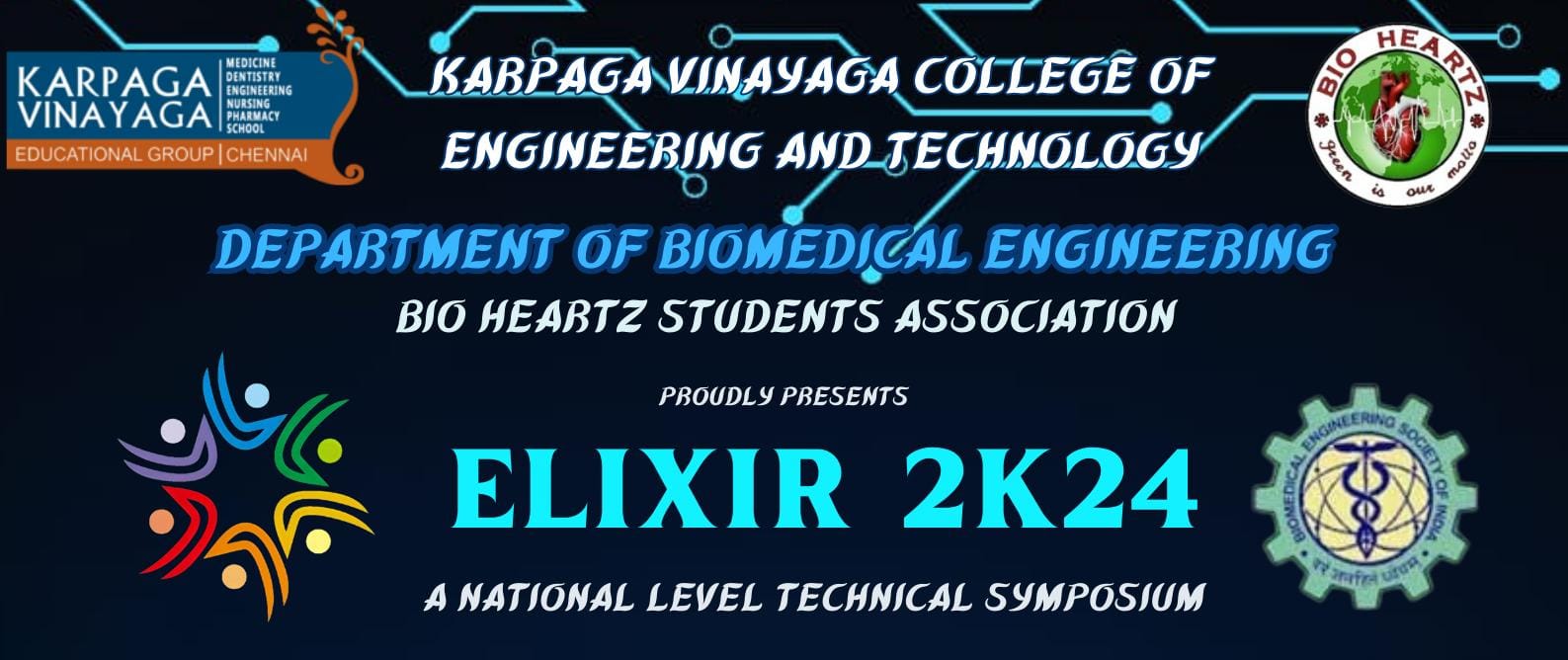 ELIXIR 2K24, Karpaga Vinayaga College of Engineering and Technology ...