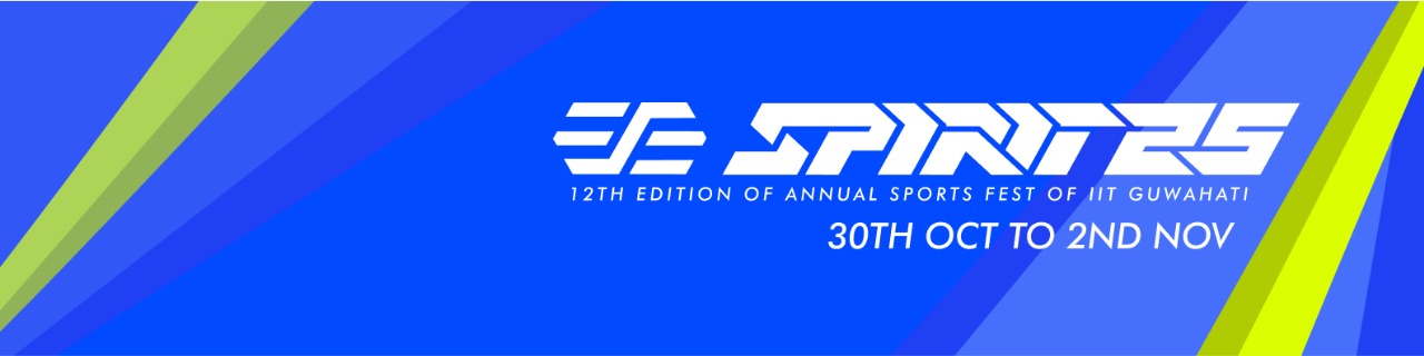 Spirit, IIT Guwahati 2025, IIT Guwahati, Sports Festival, Guwahati