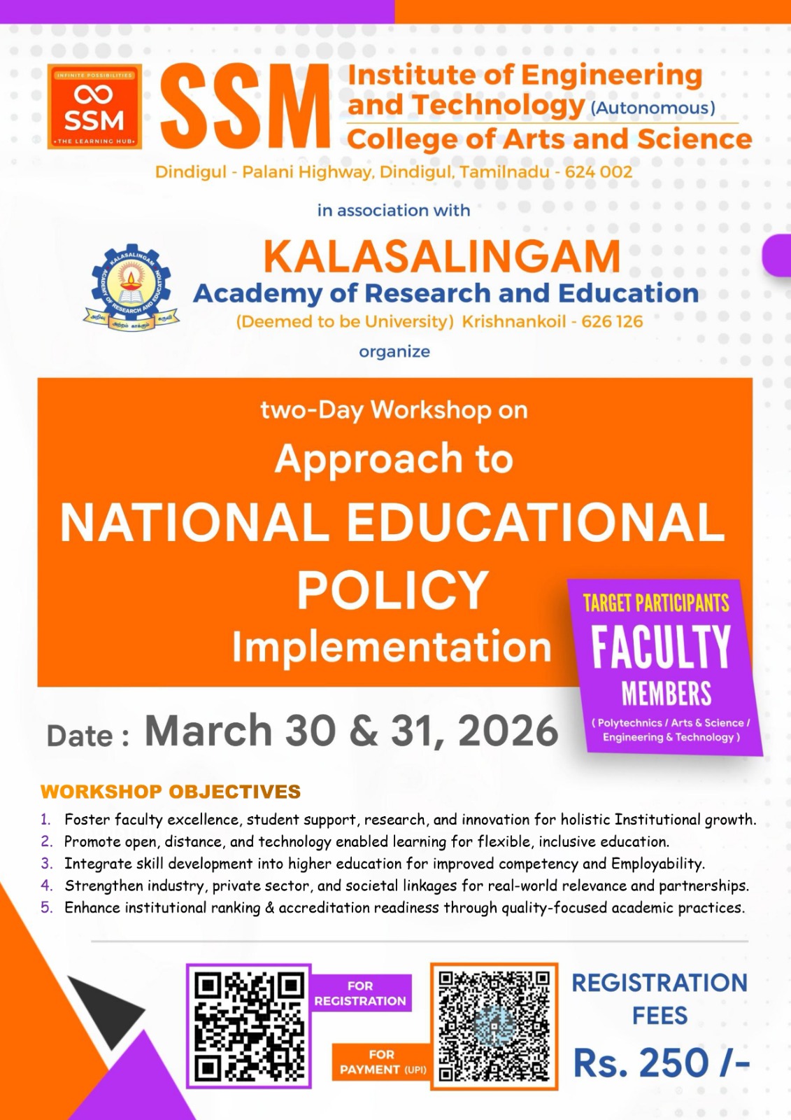 Approach to National Education Policy Implementation 2026, SSM ...
