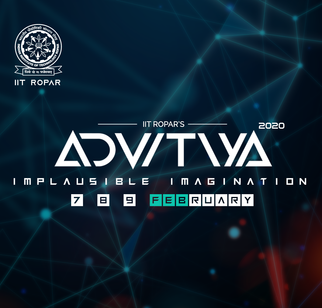 Advitiya 2020, IIT Ropar, Annual Tech Fest, Rupnagar