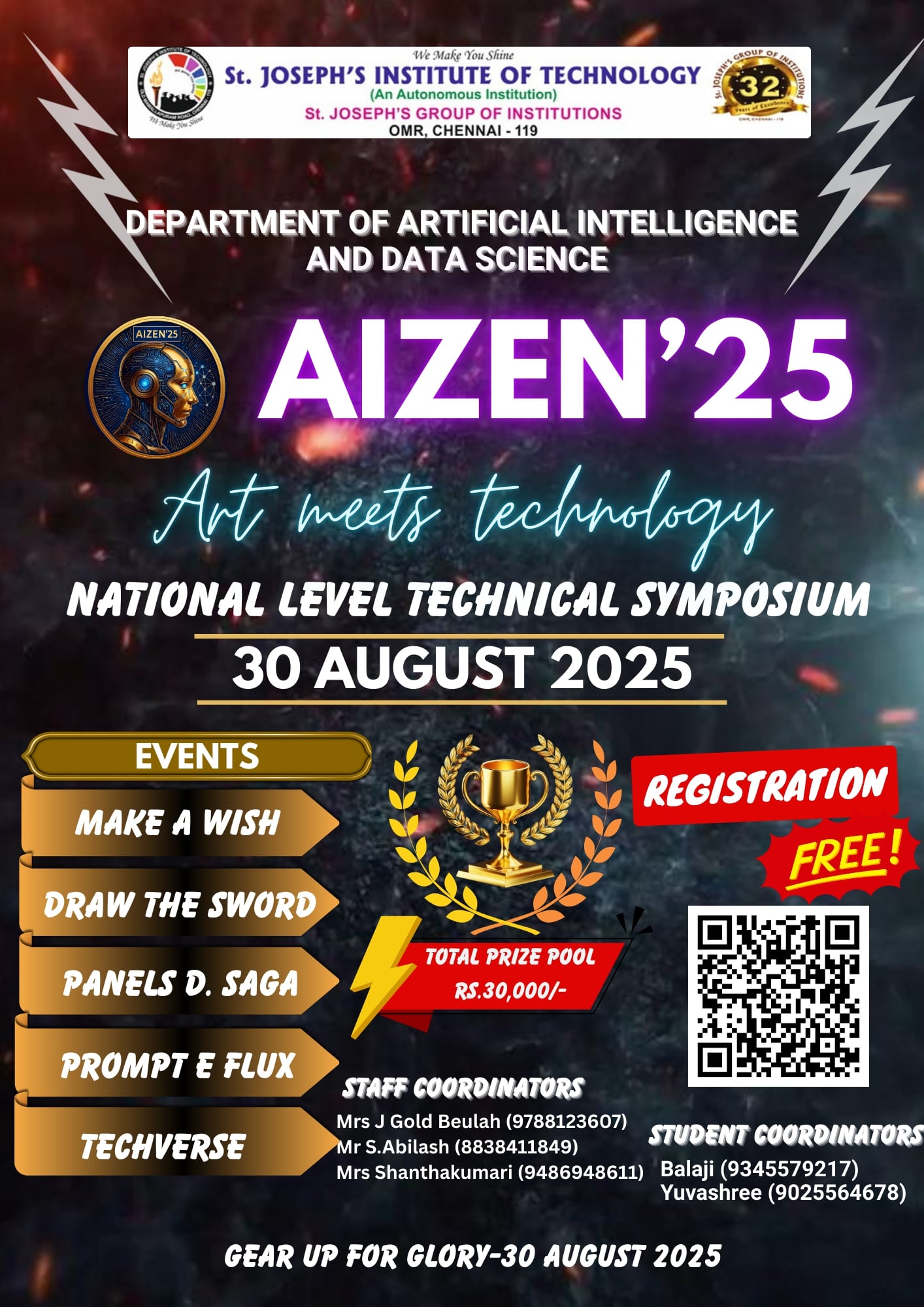 AIZEN’25, St Josephs Institute of Technology, National Level Technical ...