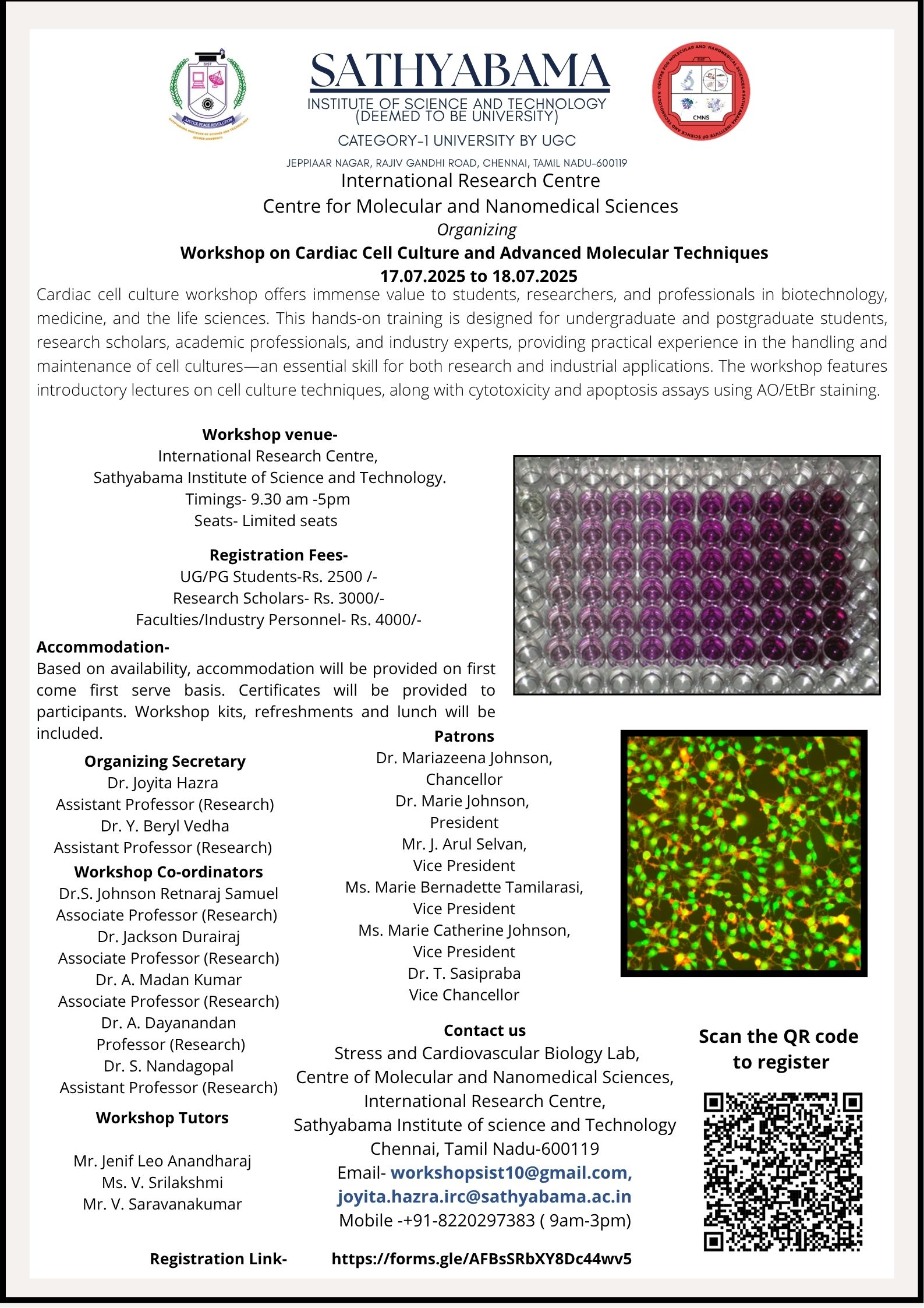 'Cardiac Cell Culture and Advanced Molecular Techniques 2025 ...