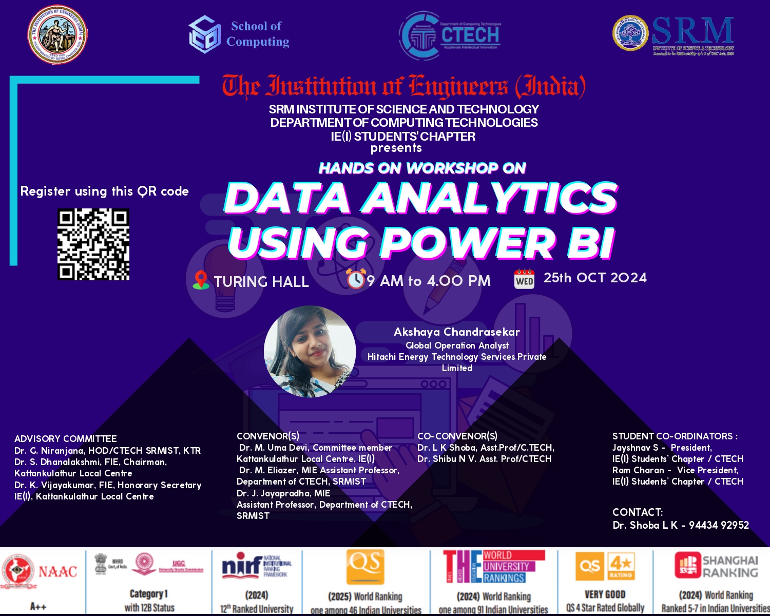 Data analytics using Power BI 2024, SRM Institute of Science and ...